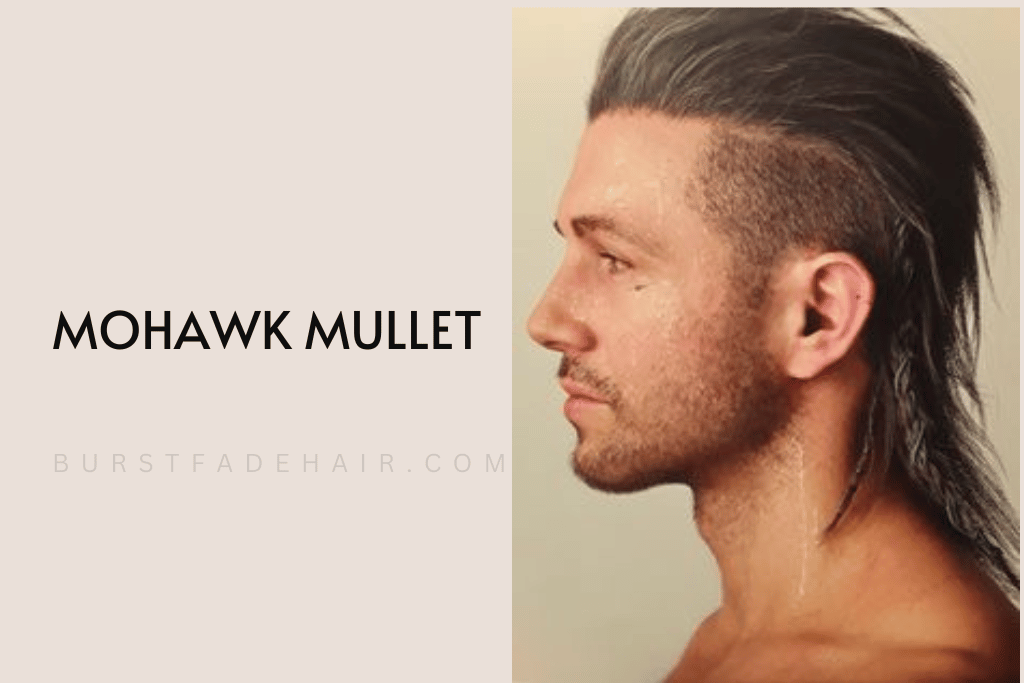 Mohawk Mullet Fade